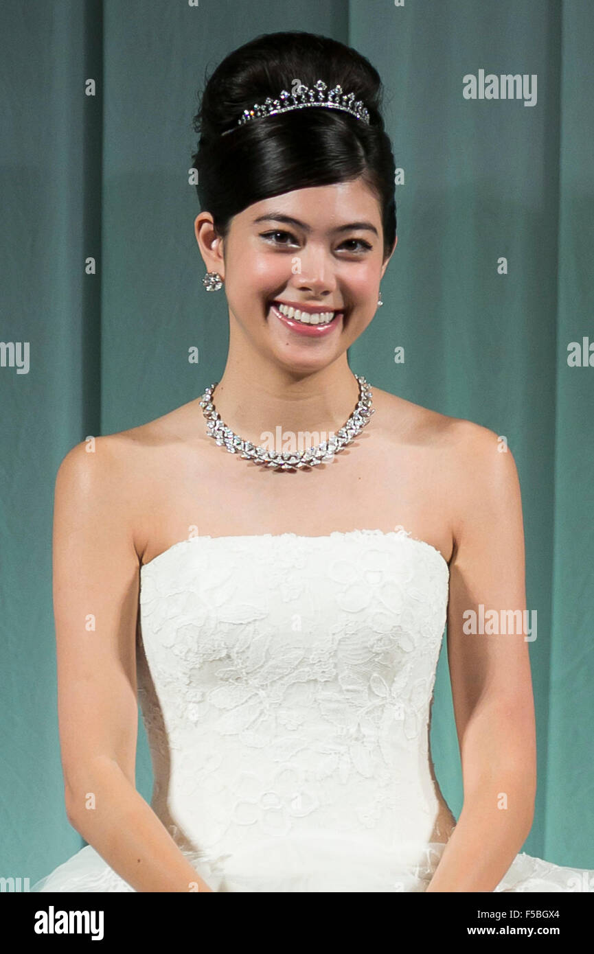 Japanese model Hikari Mori attends the Special Dress Collection ...