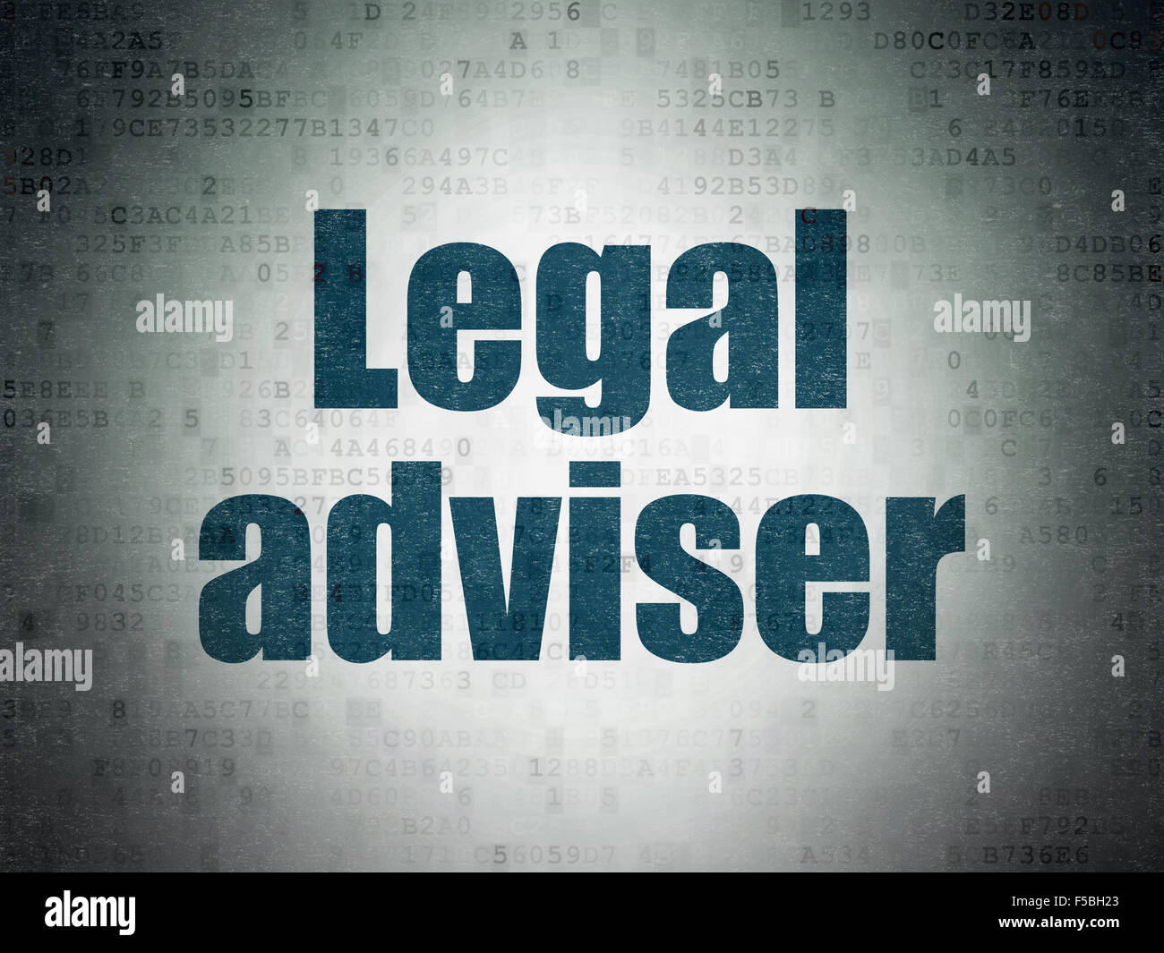 Law concept: Legal Adviser on Digital Paper background Stock Photo - Alamy
