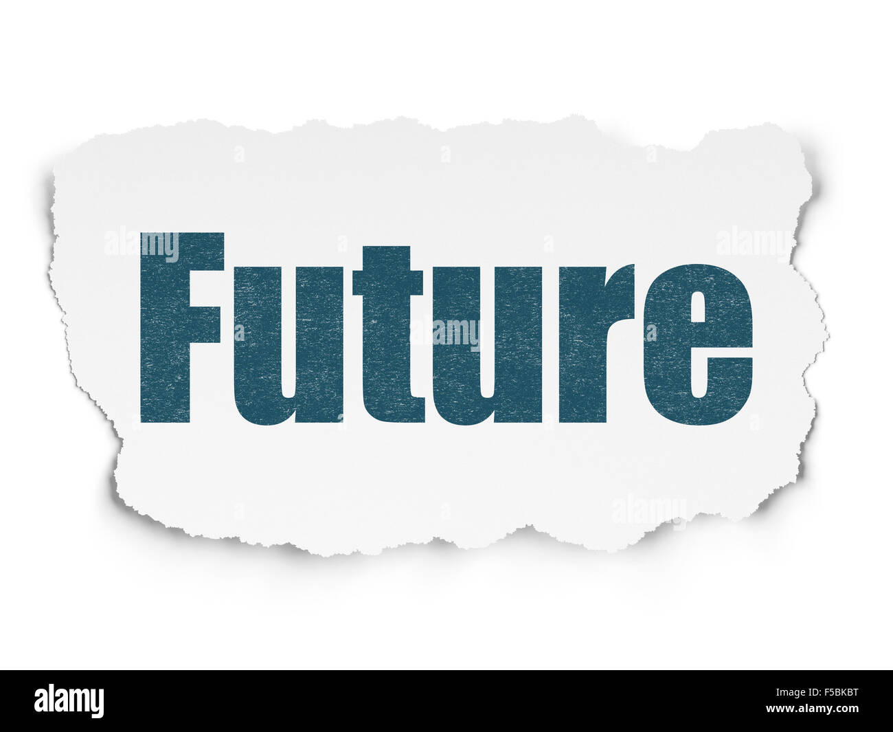 Timeline concept: Future on Torn Paper background Stock Photo - Alamy