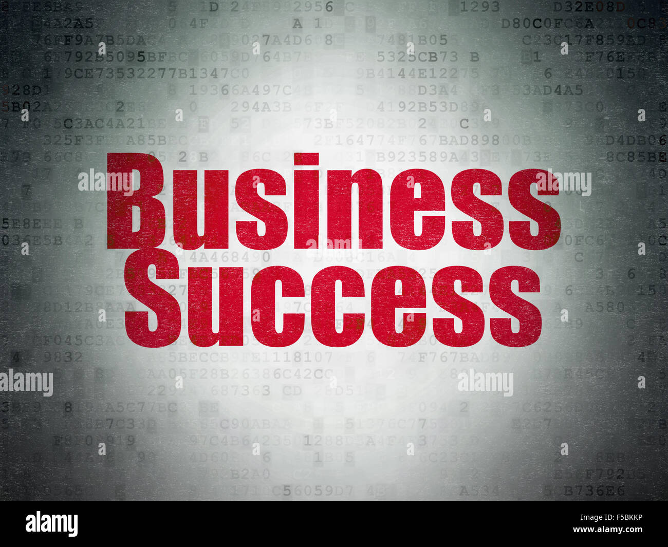 Business concept: Business Success on Digital Paper background Stock ...