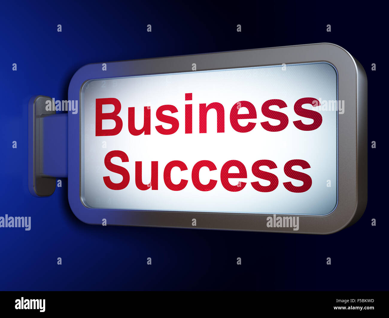 Business concept: Business Success on billboard background Stock Photo ...