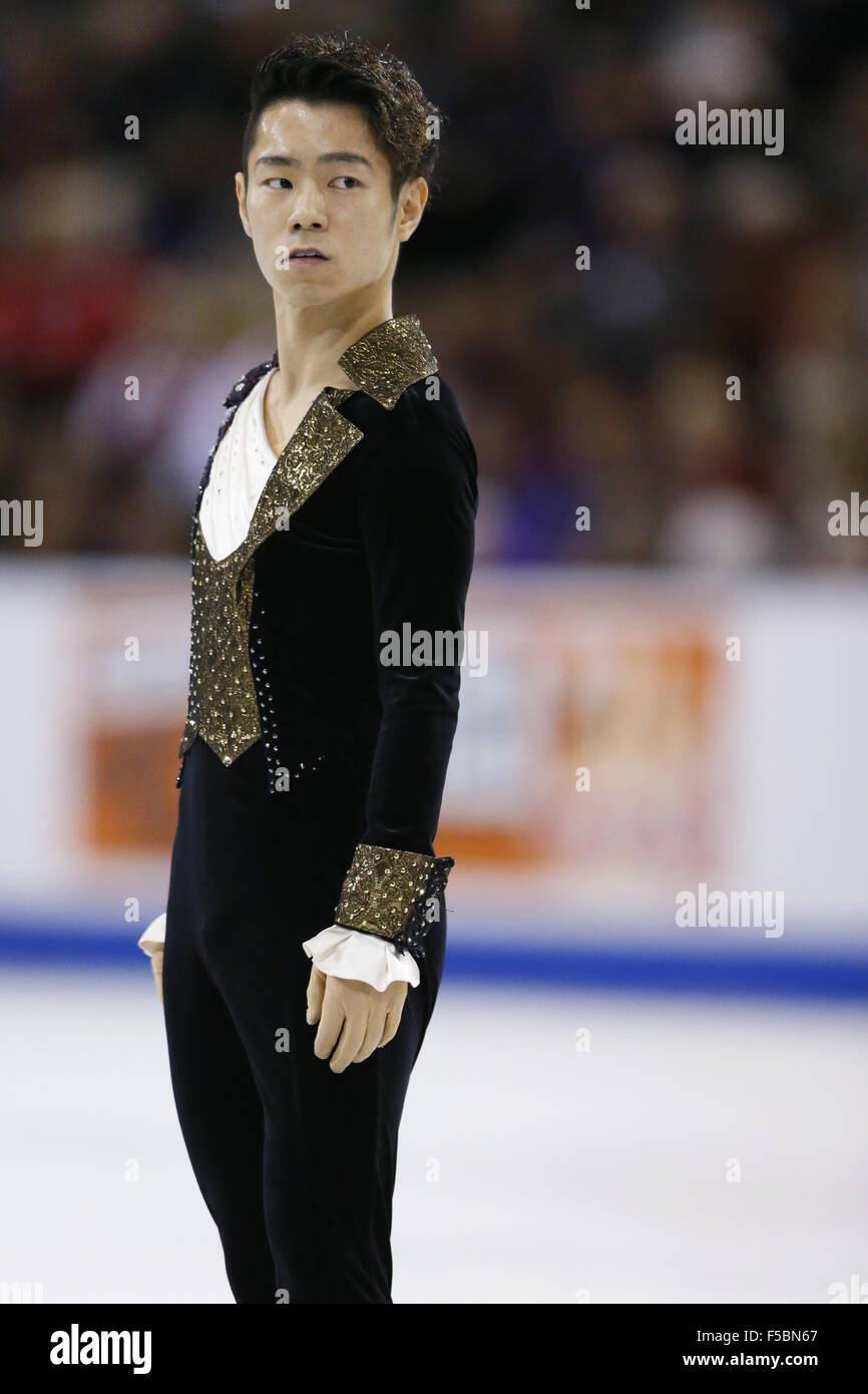 Lethbridge, Alberta, Canada. 31st Oct, 2015. Daisuke Murakami (JPN) Figure Skating : Skate ...