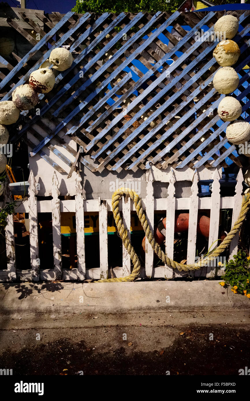 Bo’s Fish Wagon restaurant Key West, Florida, USA Stock Photo - Alamy