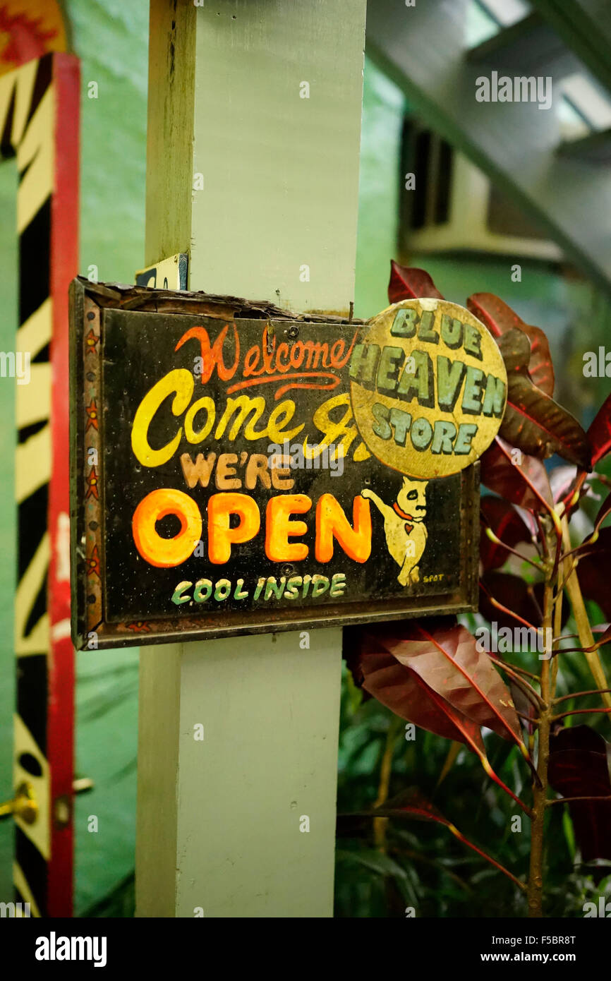 Blue Heaven Bar and restaurant Key West, Florida, USA Stock Photo - Alamy