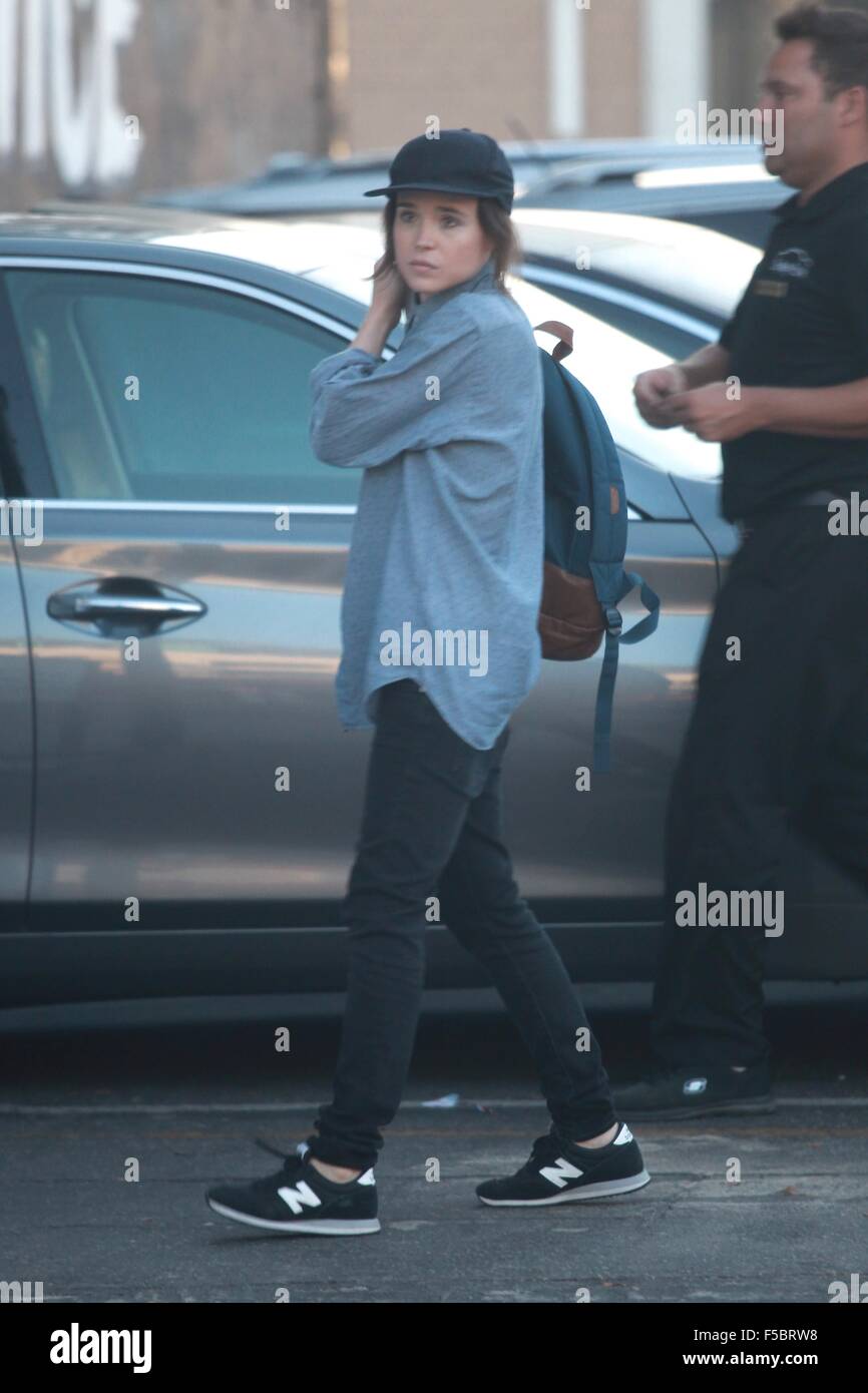 Ellen Page out shopping in Venice Featuring: Ellen Page Where: Los ...