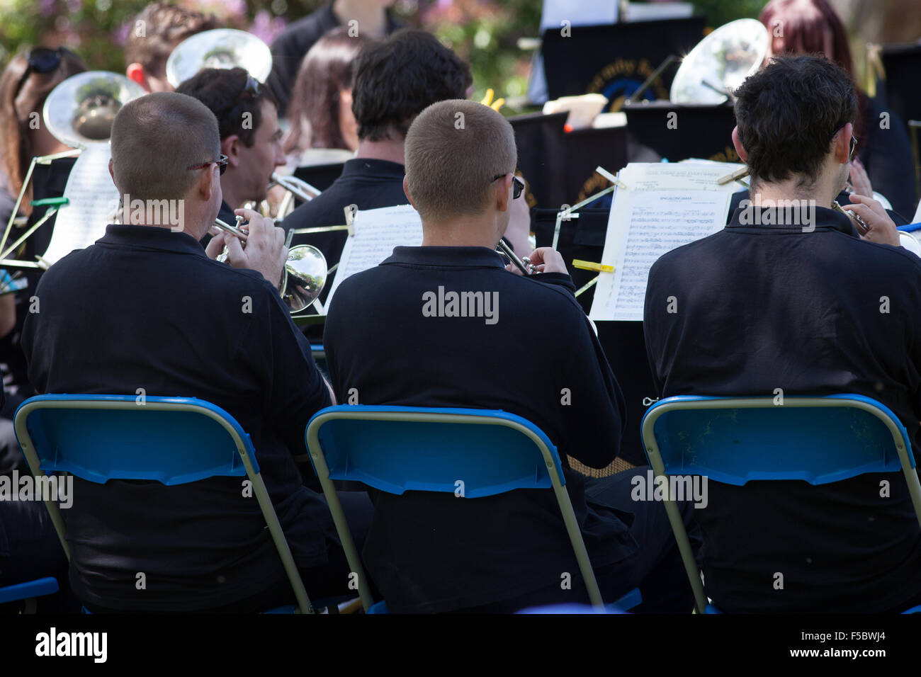 Playing cornets hi-res stock photography and images - Alamy