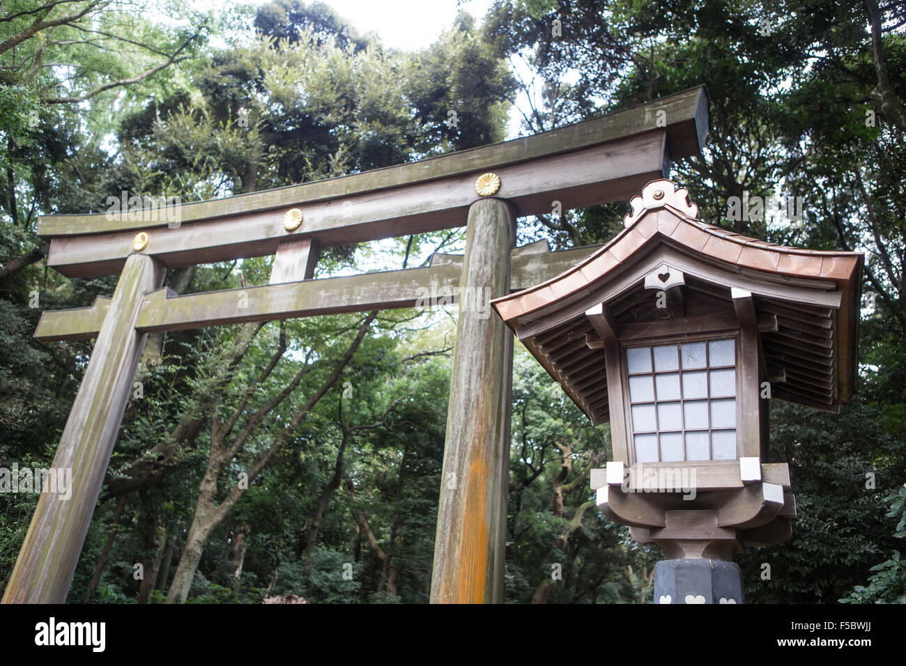 Shinto torii hi-res stock photography and images - Alamy
