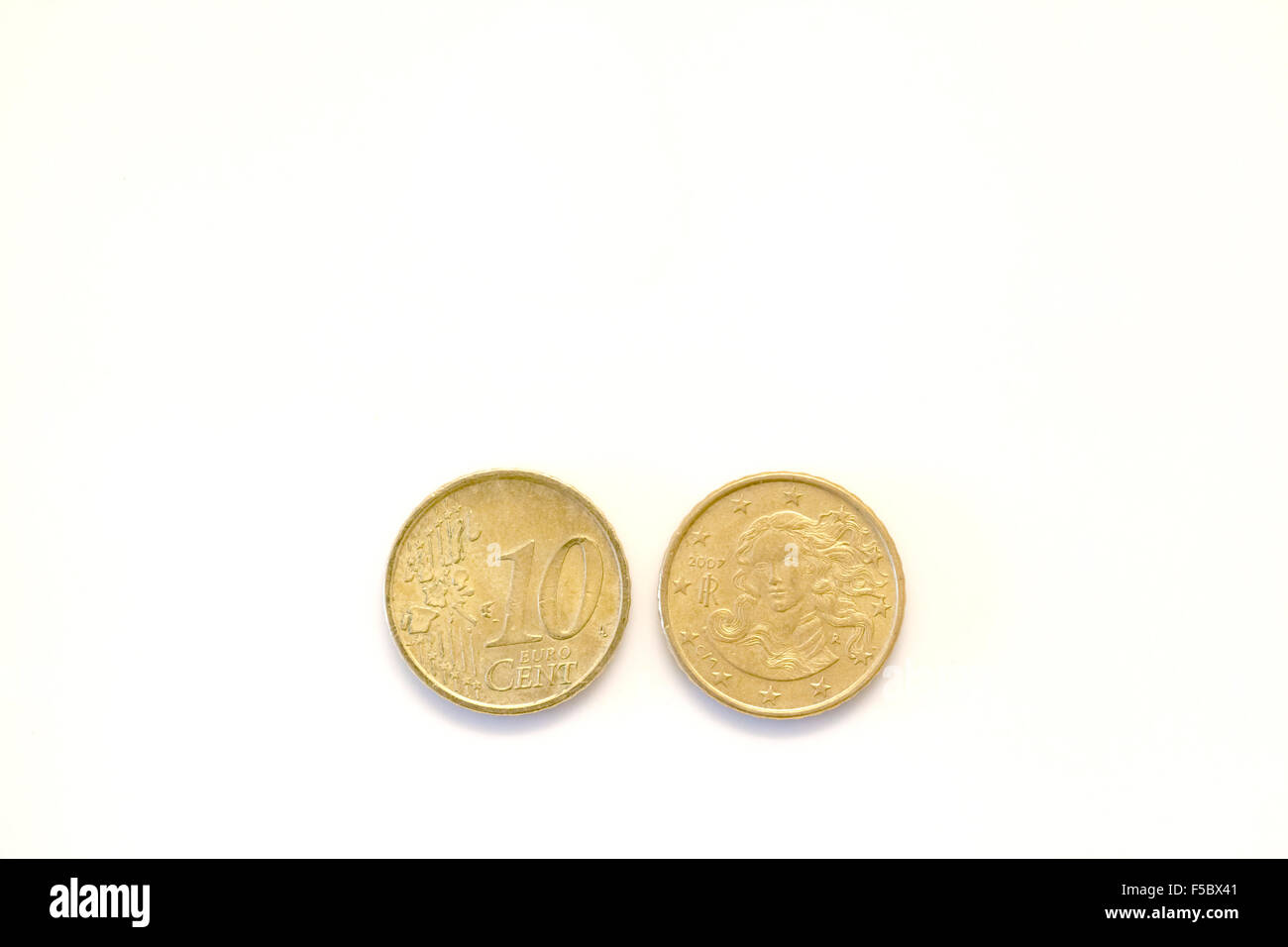 10 euro cent coin hi-res stock photography and images - Alamy