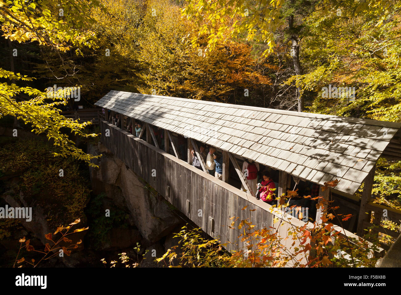 Franconia notch state park white mountains hi-res stock photography and ...