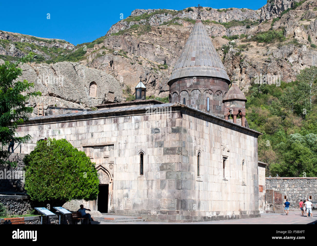 Geghard monastery in Armenia Stock Photo - Alamy