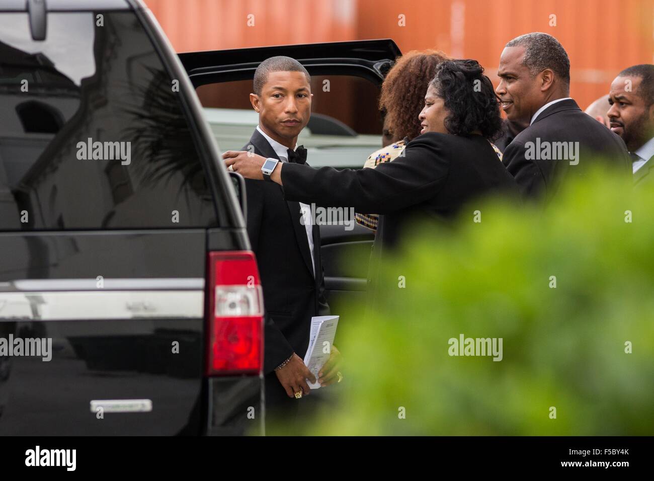 Superstar Pharrell Williams thanks family members of the Charleston 9 ...