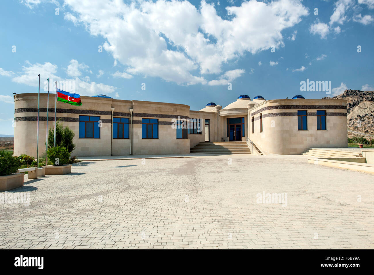 The Qobustan Petroglyph Museum in Gobustan National Park, 64kms ...