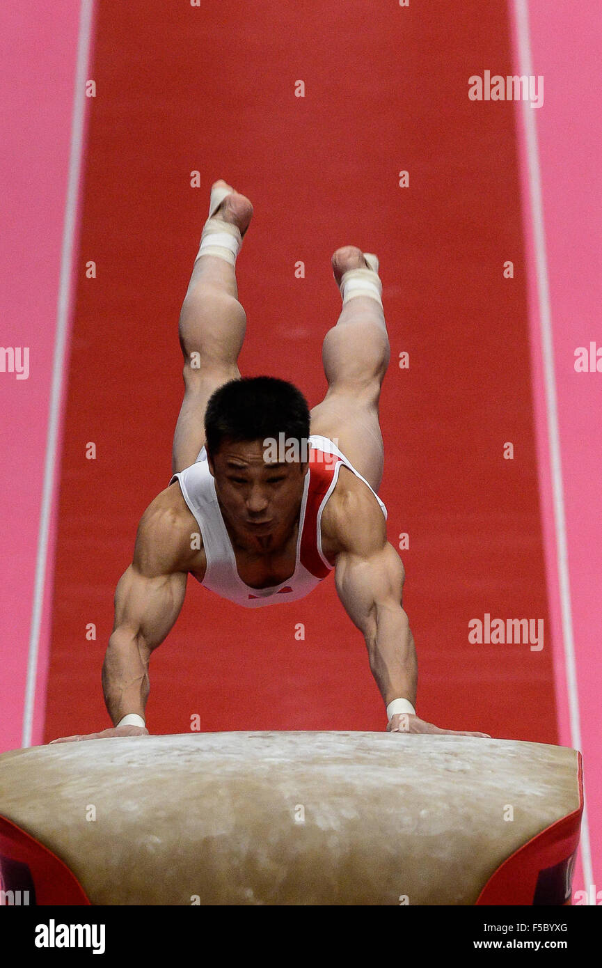 Nov. 1, 2015 - Glasgow, United Kingdom - SE GWANG RI from North Korea ...