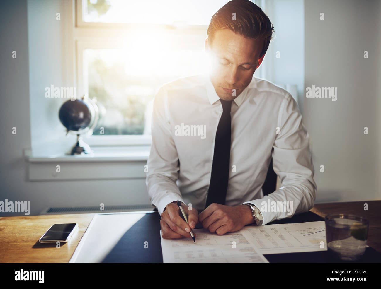 White business man hi-res stock photography and images - Alamy