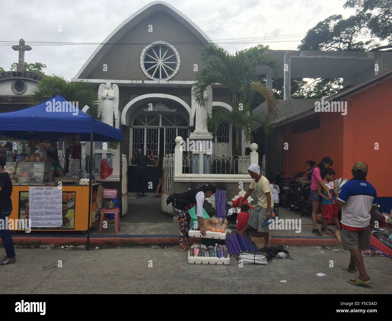 Philippines food cemetery hi-res stock photography and images - Alamy