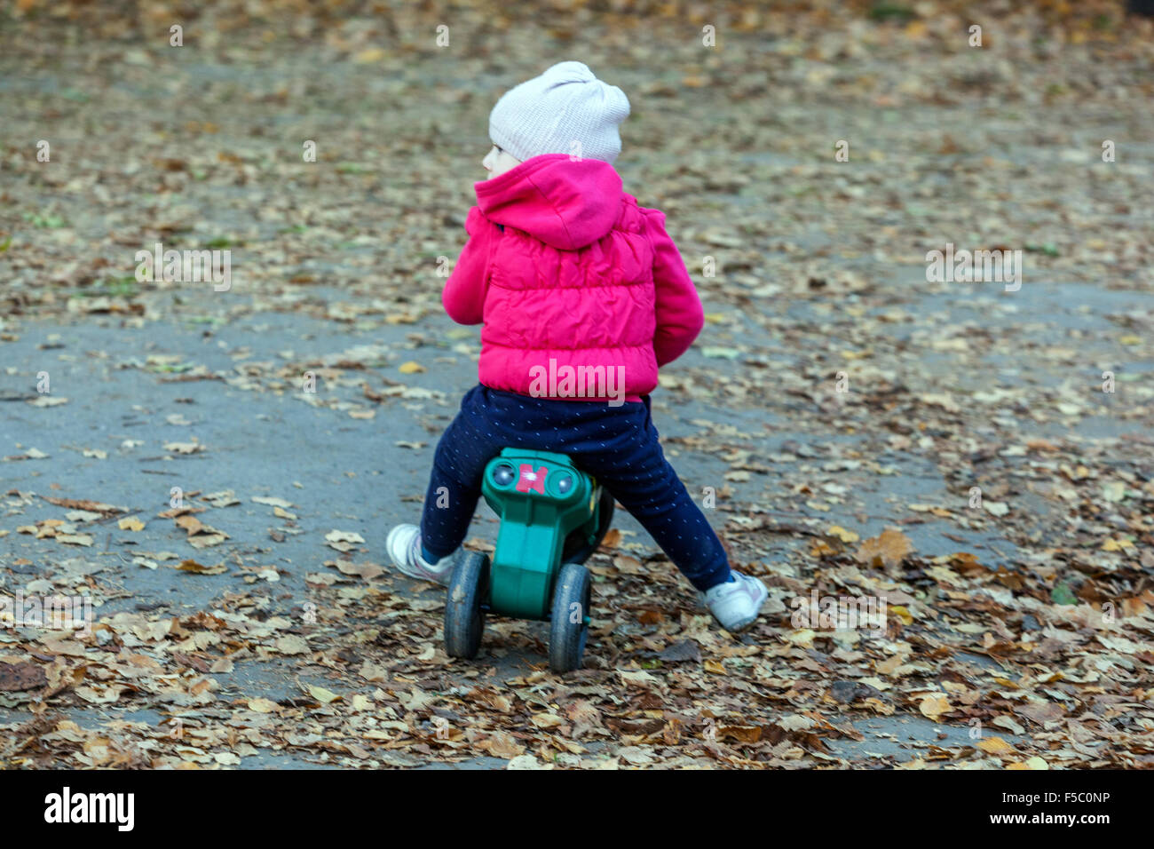 Girl riding on bicycle hi-res stock photography and images - Alamy