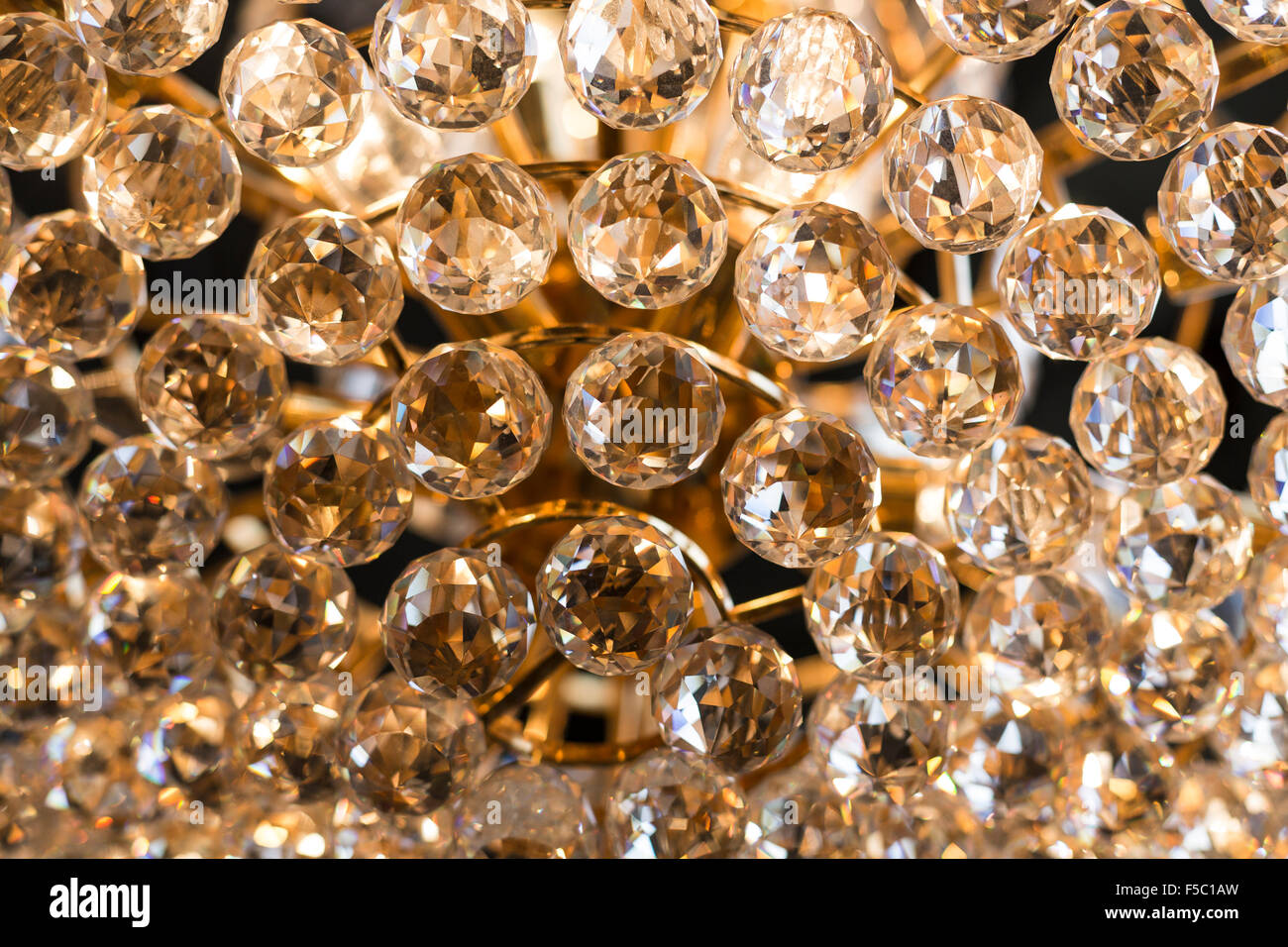 Vintage crystal lamp details hi-res stock photography and images - Alamy