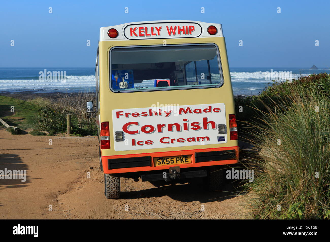 Kellys ice cream van hi-res stock photography and images - Alamy