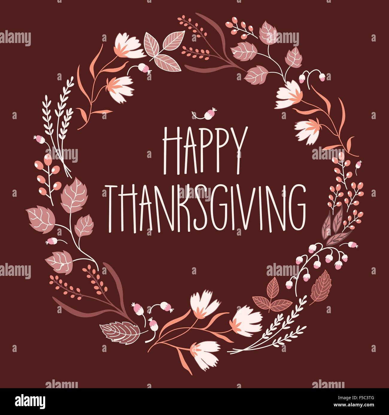 Harvest thanksgiving crown Stock Vector Images - Alamy