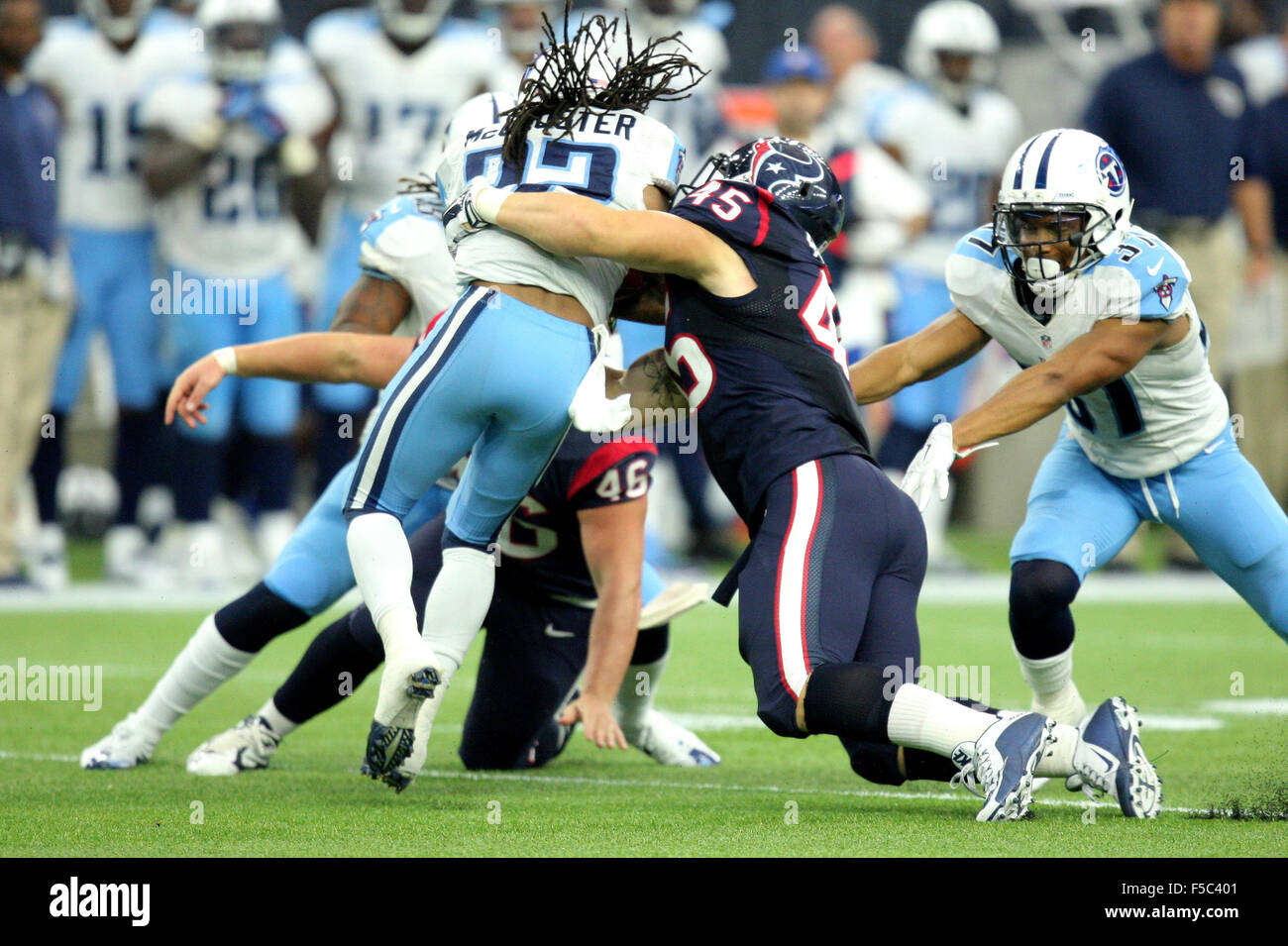 Houston, TX, USA. 01st Nov, 2015. Houston Texans fullback Jay Prosch ...
