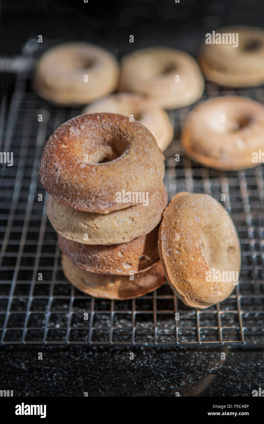 Pile of doughnuts hi-res stock photography and images - Alamy