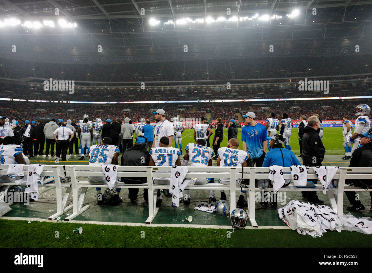 London, UK. 01st Nov, 2015. NFL International Series. Kansas City ...