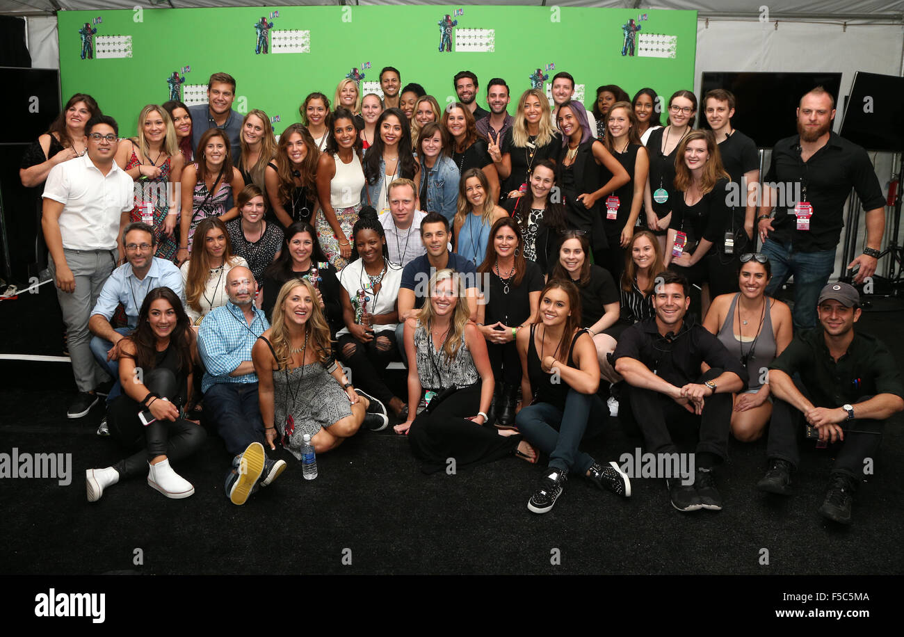 The 2015 MTV Video Music Awards- Press Room Featuring: MTV VMA Team ...