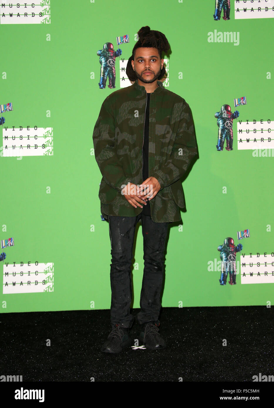 The 2015 MTV Video Music Awards- Press Room Featuring: The Weeknd Where ...