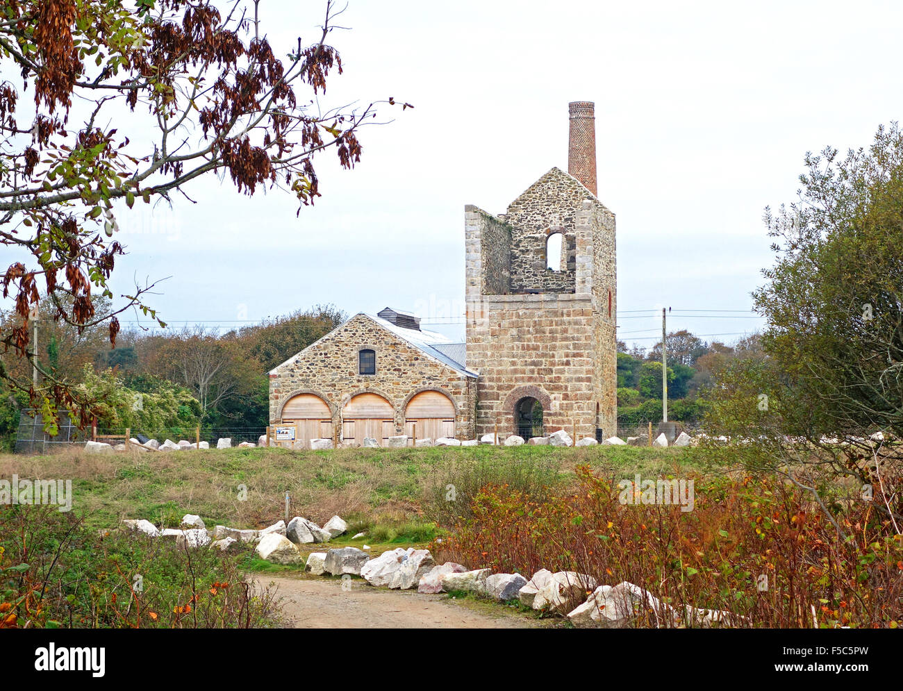Old restored mine hi-res stock photography and images - Alamy