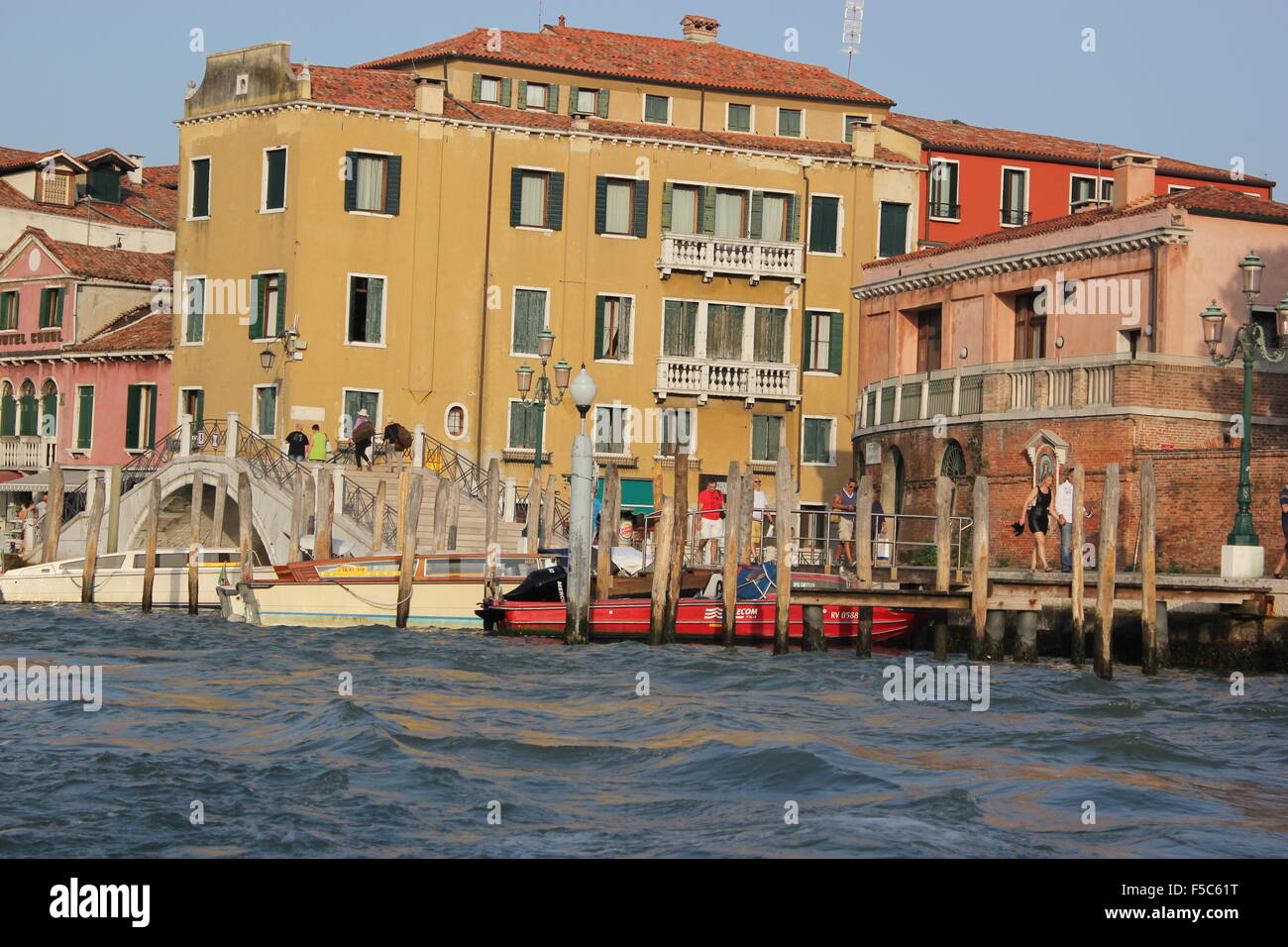 Docks in Venice, Italy Stock Photo - Alamy