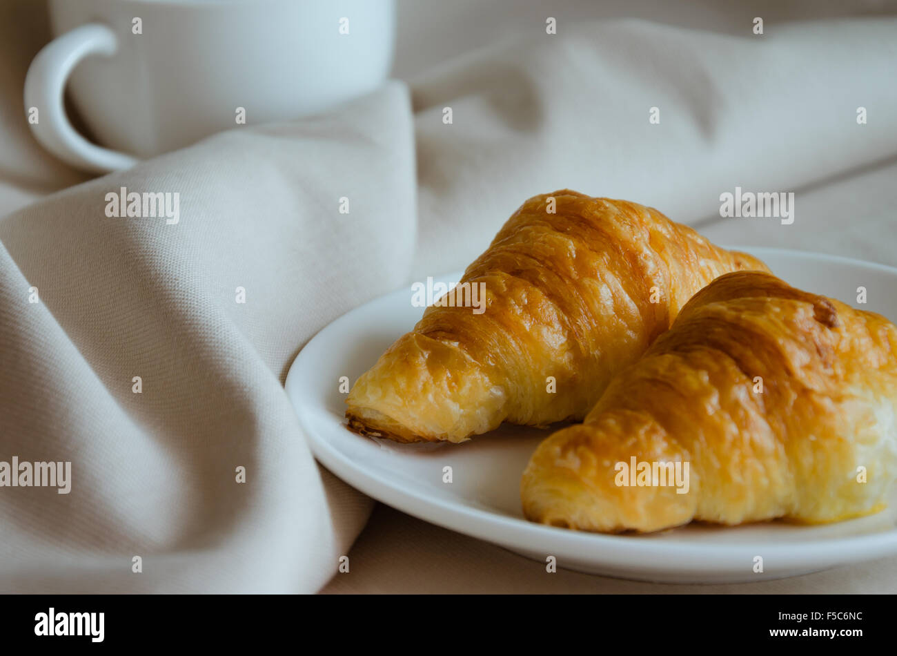Croissant Tea High Resolution Stock Photography and Images - Alamy