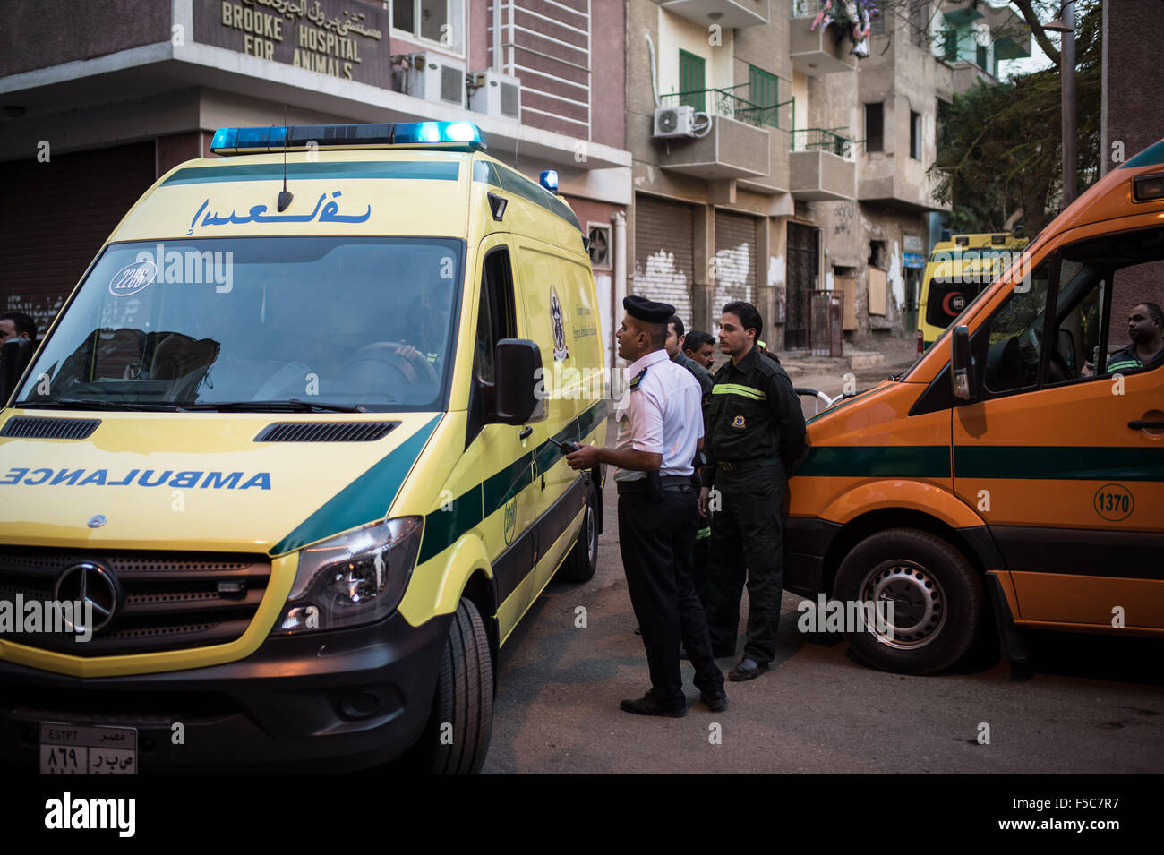 Egypt ambulance hi-res stock photography and images - Alamy