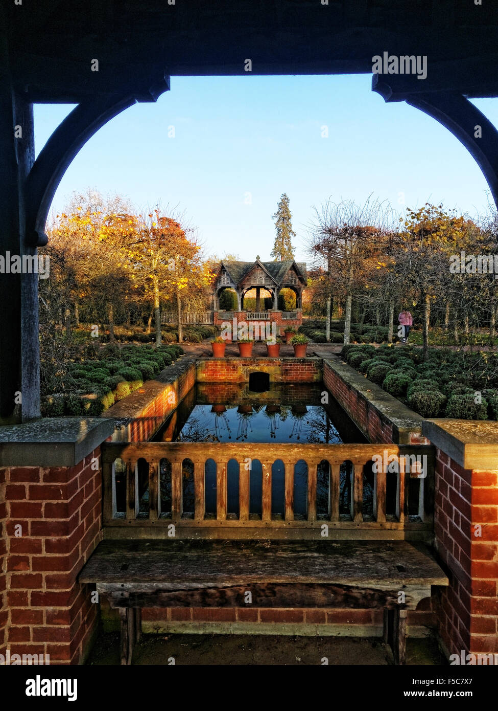 Beautiful quadrangular castle hi-res stock photography and images - Alamy