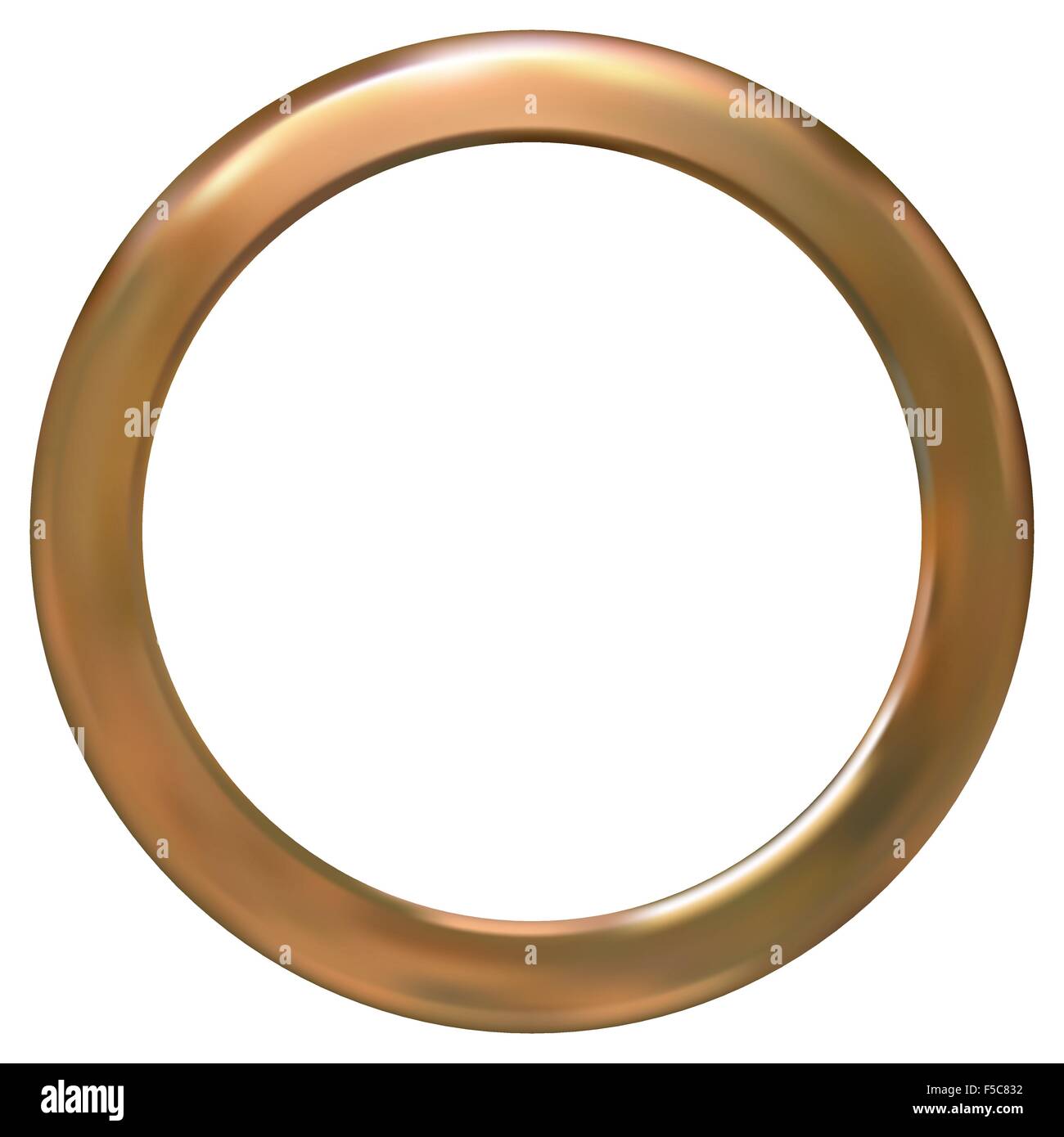 Frame gold ring Stock Vector Image & Art - Alamy