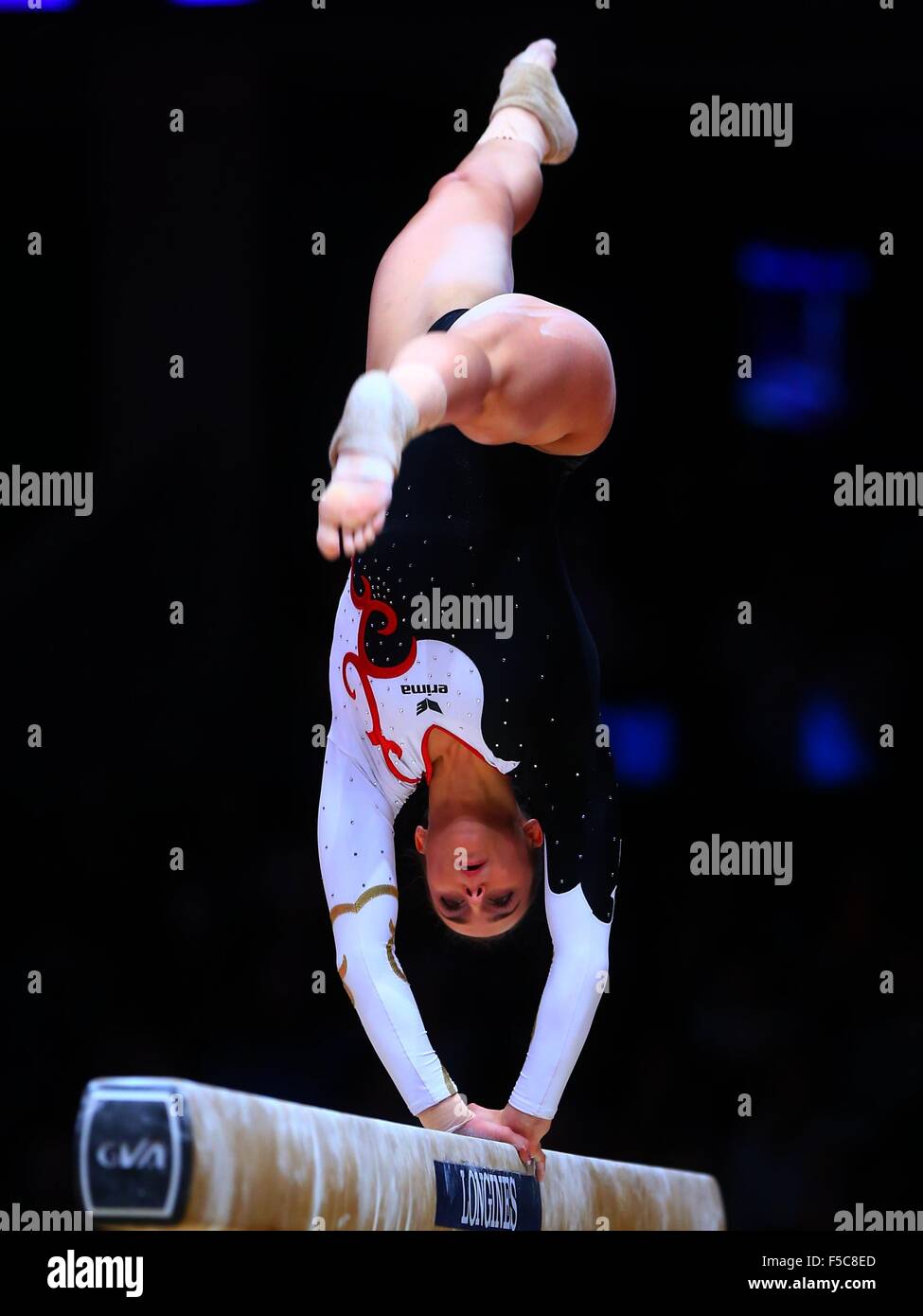 Glasgow, Britain. 1st Nov, 2015. Pauline Schaefer of Germany competes ...