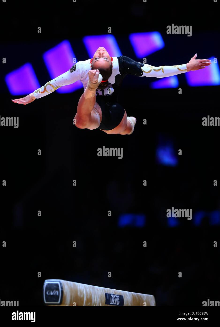 Glasgow, Britain. 1st Nov, 2015. Pauline Schaefer of Germany competes ...