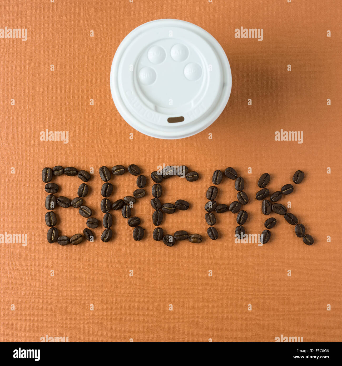 Coffee spelled in coffee beans hi-res stock photography and images - Alamy