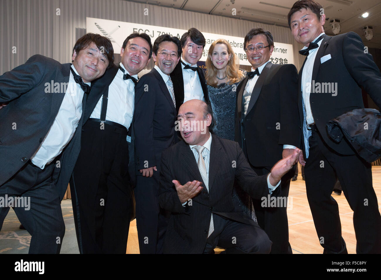 Group photo of FCCJ members. The Foreign Correspondents Club of Japan ...