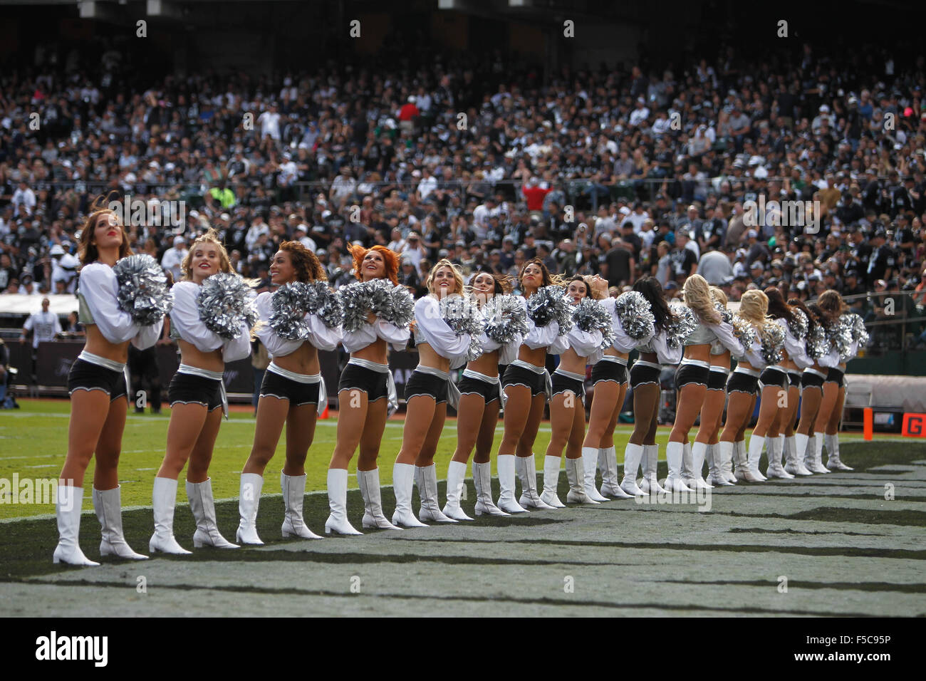 Oakland raiderette hi-res stock photography and images - Alamy