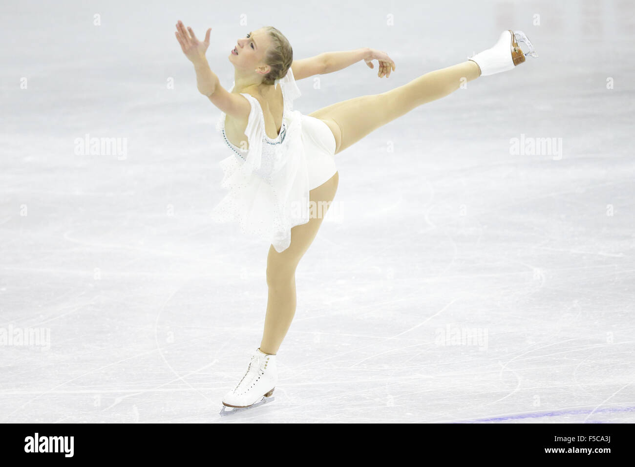 Lethbridge, Alberta, Canada. 31st Oct, 2015. Polina Edmunds (USA ...