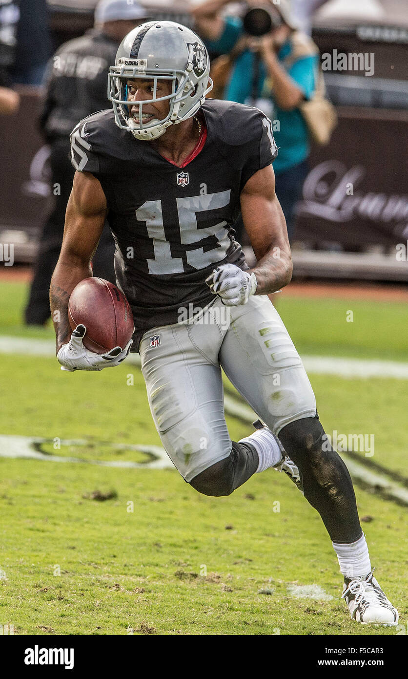 Michael crabtree raiders hi-res stock photography and images - Alamy