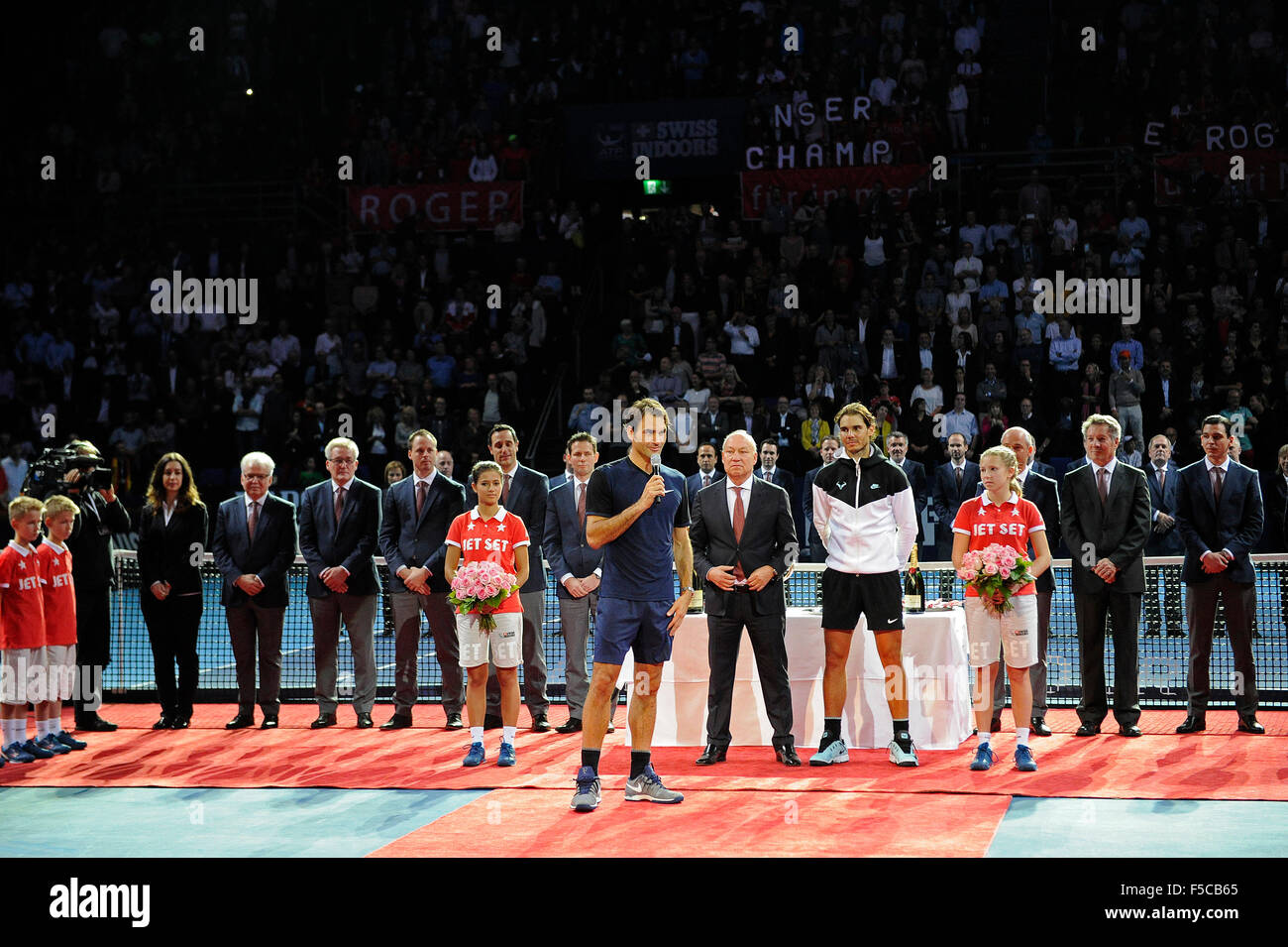Basel, Switzerland. 01st Nov, 2015. Basel Swiss Indoor Tennis ...