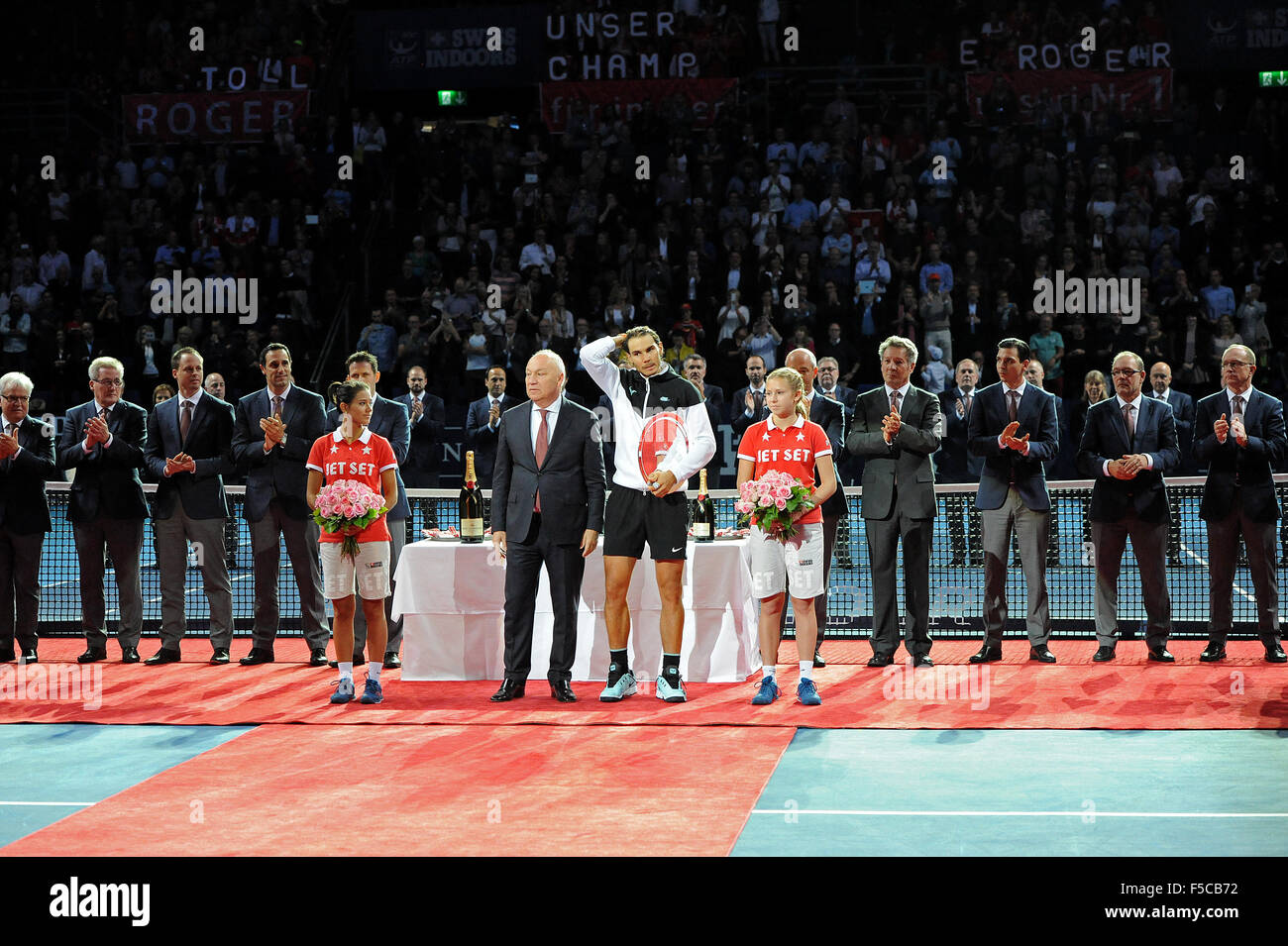 Basel, Switzerland. 01st Nov, 2015. Basel Swiss Indoor Tennis ...