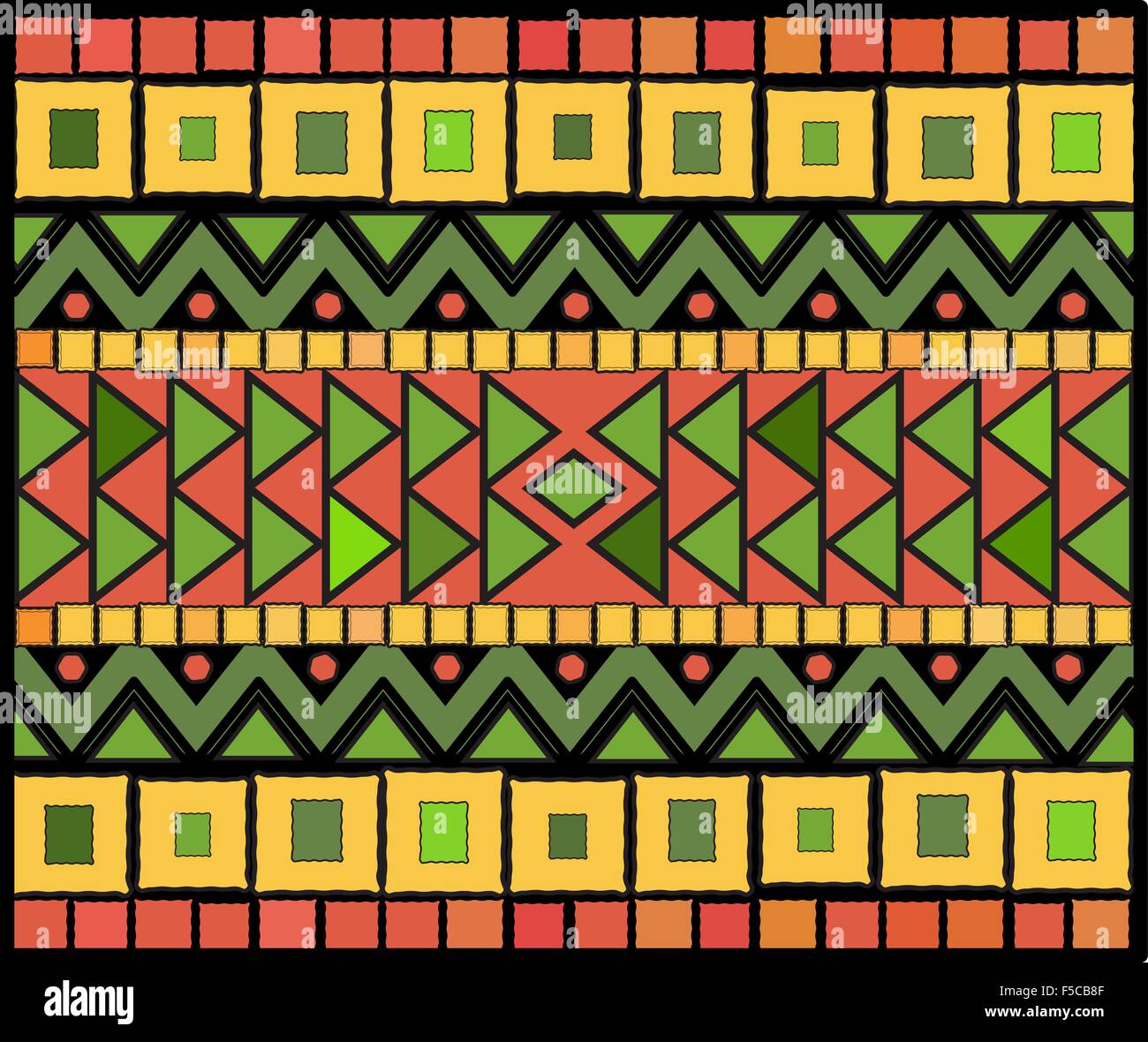 Mexican triangles Stock Vector Images - Alamy