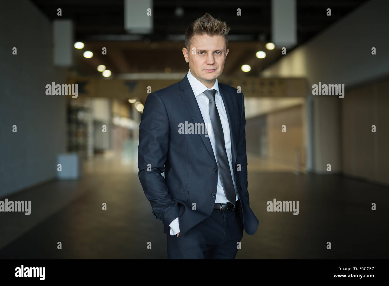 Smart middle aged man suit tie hi-res stock photography and images - Alamy