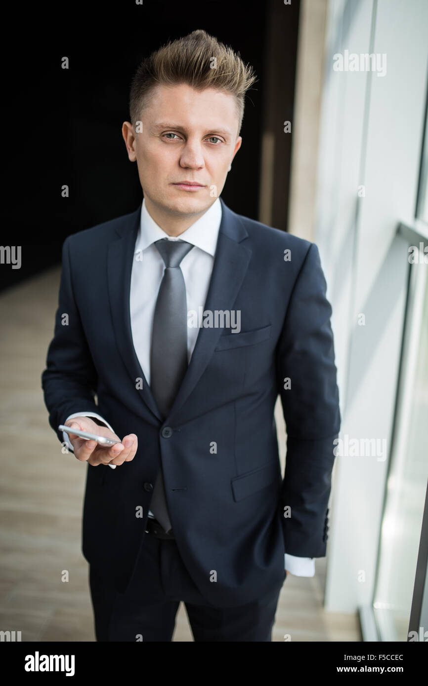 Portrait of a stylish businessman Stock Photo - Alamy