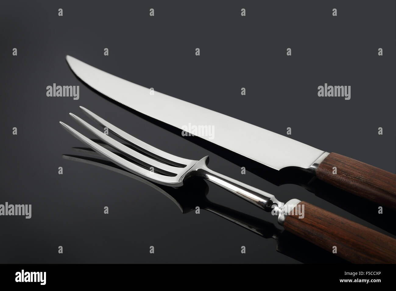 Food knife fork hi-res stock photography and images - Alamy