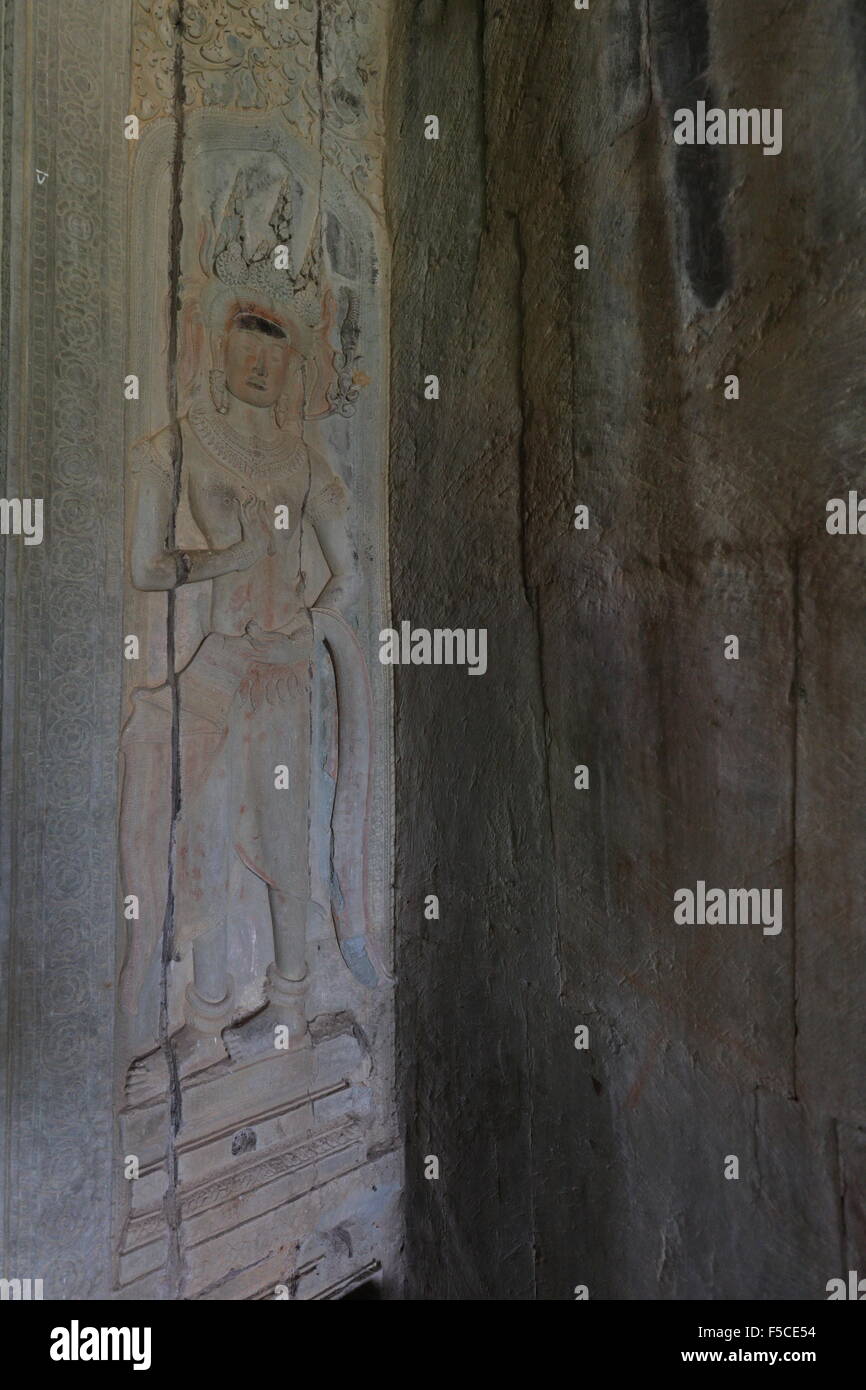 Stone apsara hi-res stock photography and images - Alamy