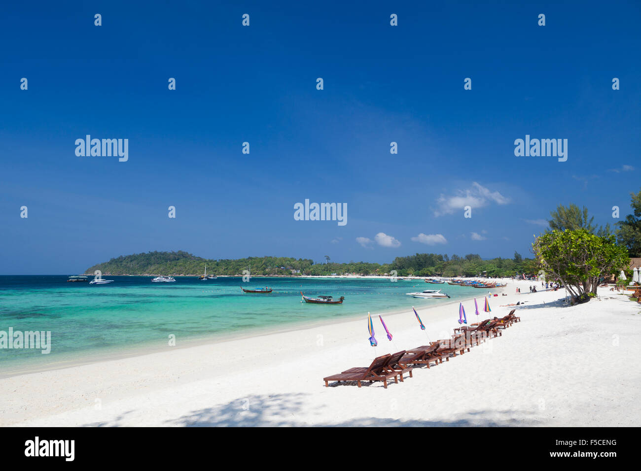 Stunning beach on Ko Lipe island, Thailand Stock Photo - Alamy