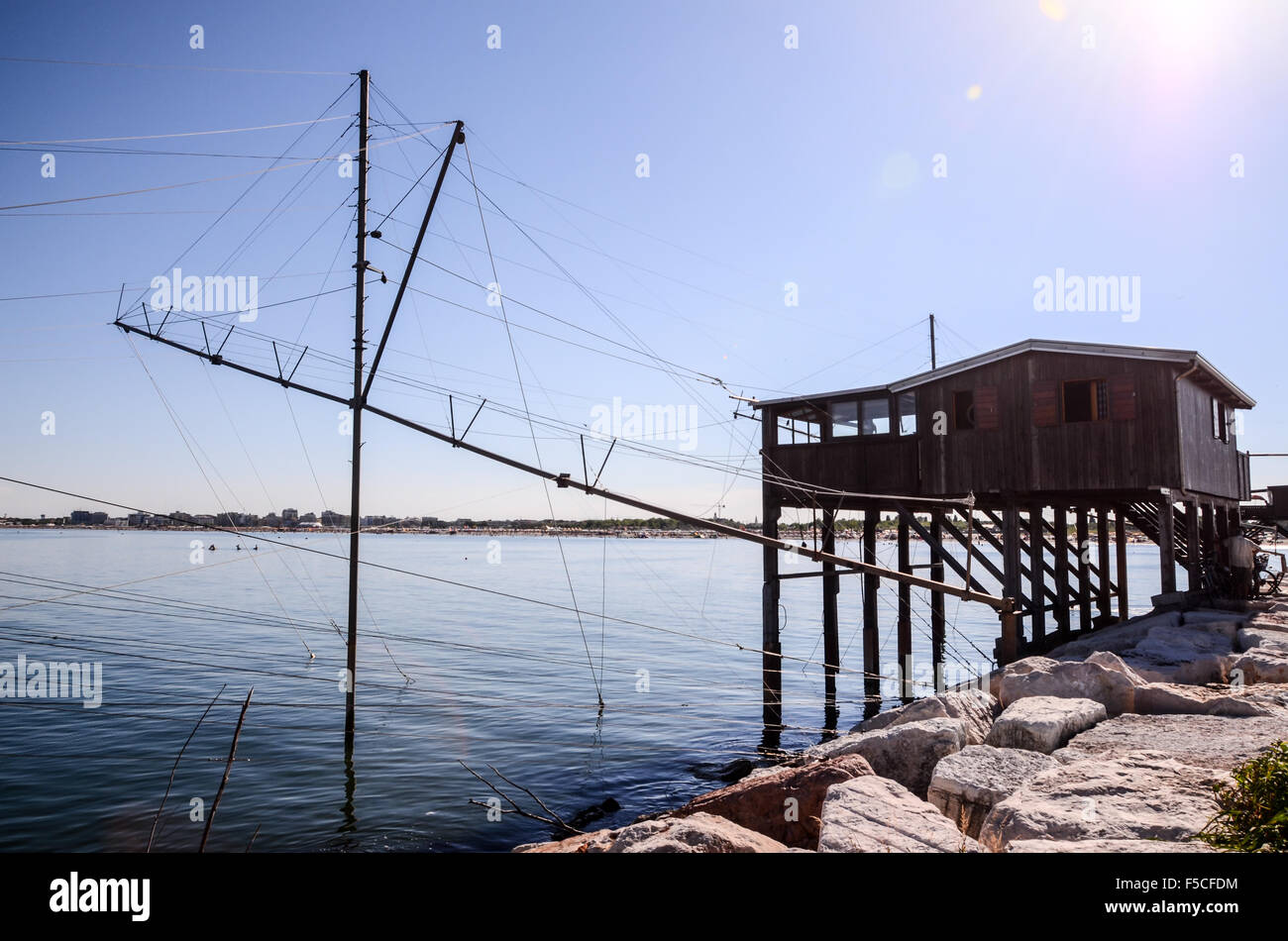 Traditional Fishing House Stock Photo - Alamy